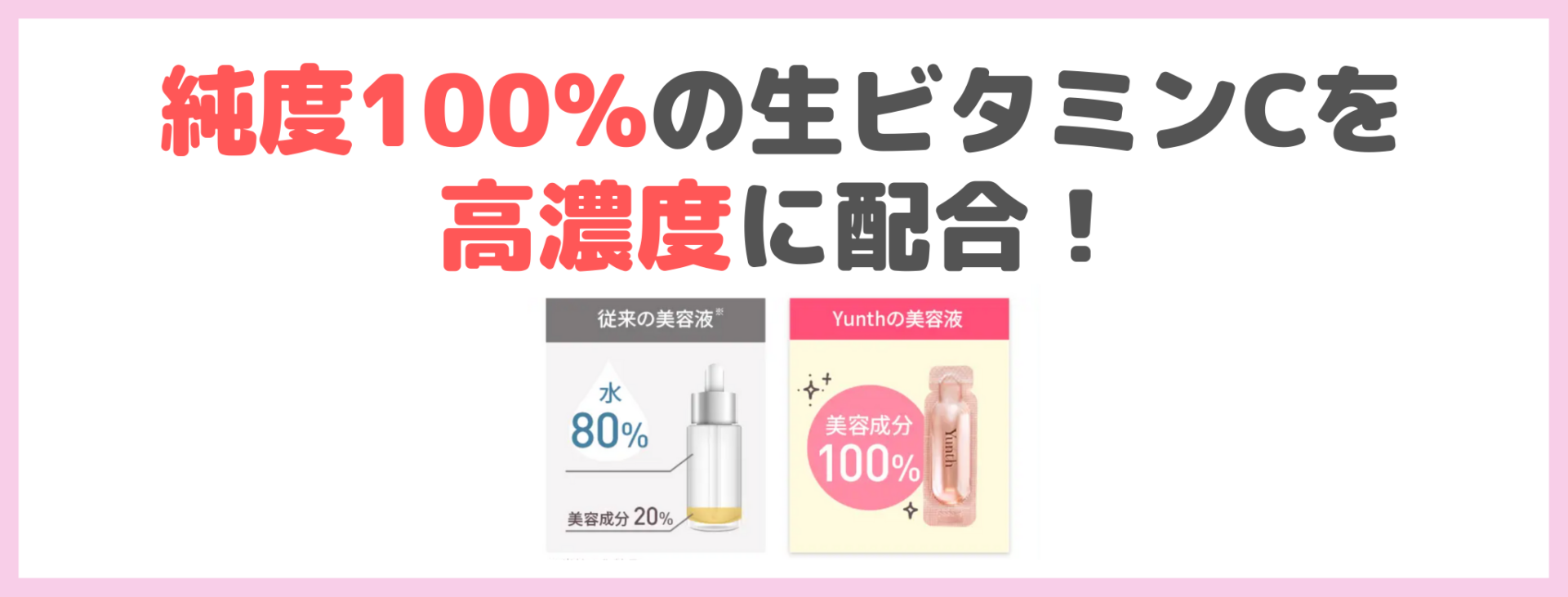ユンス（Yunth）生ビタミンC美白美容液 レビュー｜口コミ・特徴・デメリットなど（千葉由佳さんプロデュース・ロフト2022 ベスコス受賞！） - sappiのブログ