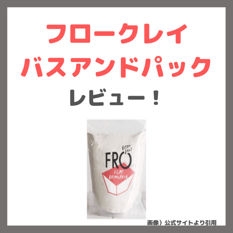 【FRO】フロークレイ・バスアンドパック 使用レビュー｜特徴・効果・感想・口コミ・評判・メリット・デメリット - sappiのブログ